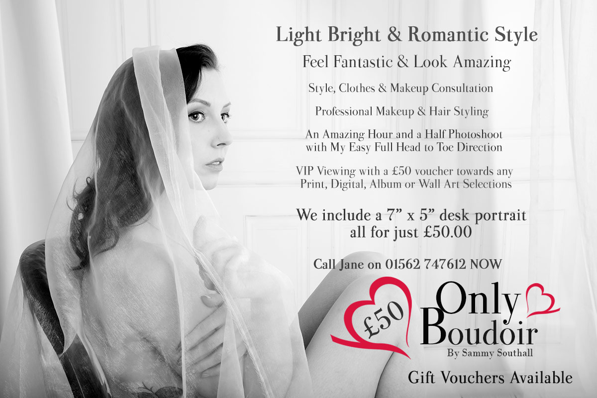 Light & Bright Boudoir Photography - Sammy Southall Photography